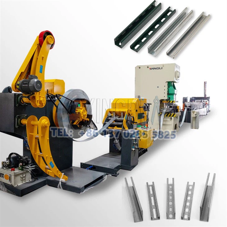 China Custom 2024 Unistrut C Channel Roll Forming Machine Suppliers, Manufacturers, Factory ...
